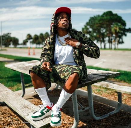 Asap Rocky Wearing Bape